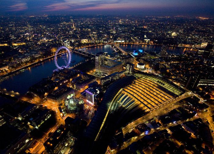 Wallpapers Unlimited: London: Bird eye's view