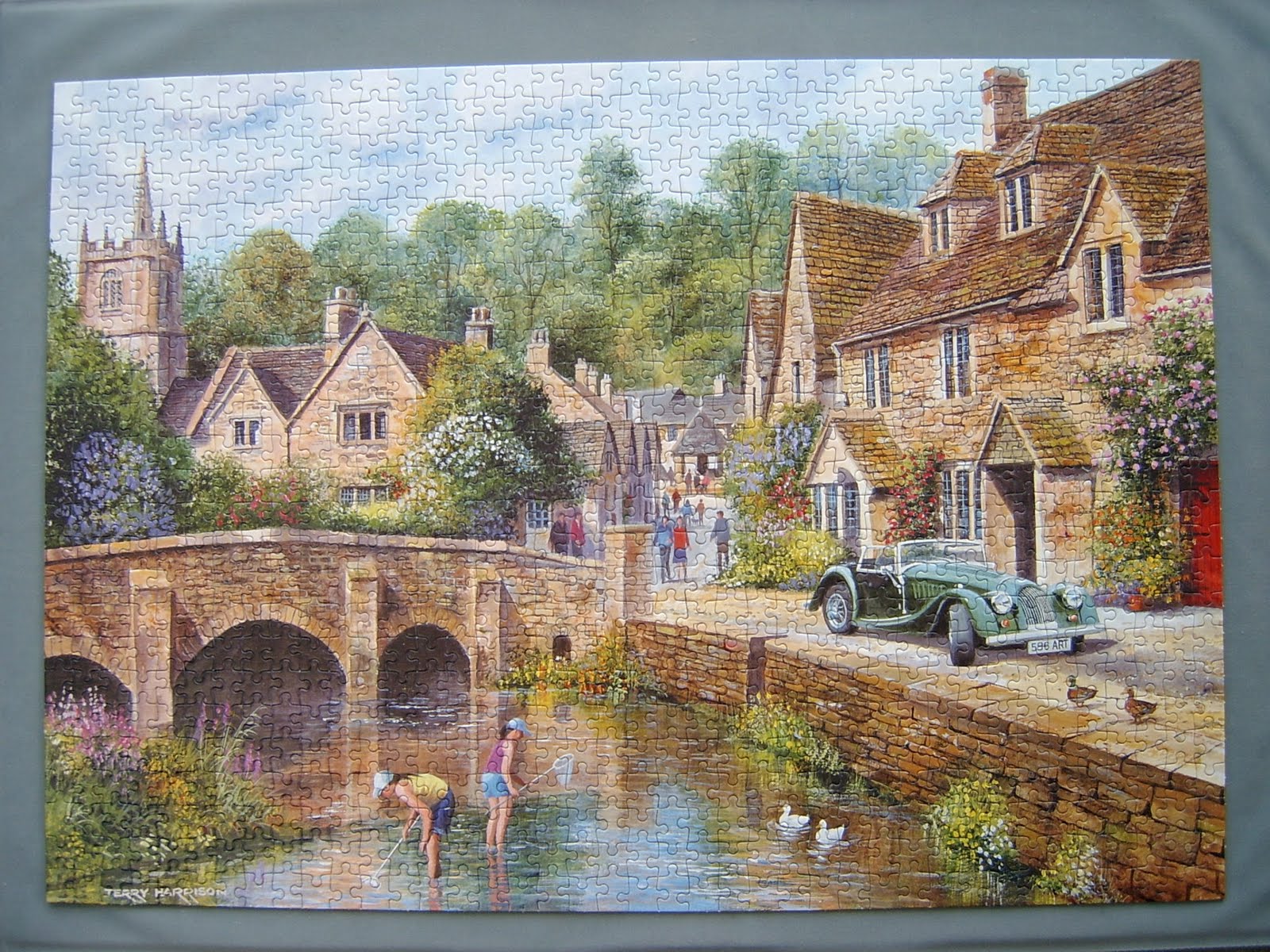 The Puzzler: Gibsons Puzzle - Castle Combe - Terry Harrison
