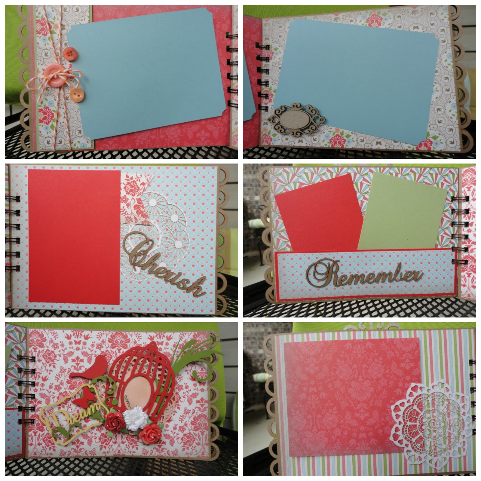 Ginas Designs: Mini Album by Heidi