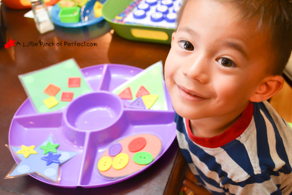 Hands-On Shape Sorting Activity for Preschoolers & Toddlers - A Little ...