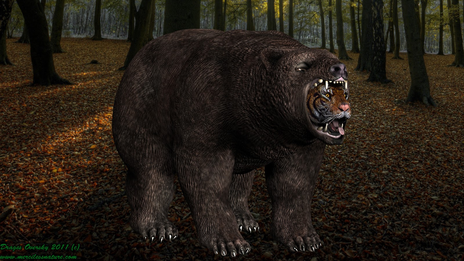 Merciless Nature: Bear Vore Wallpapers - Gift to Strega
