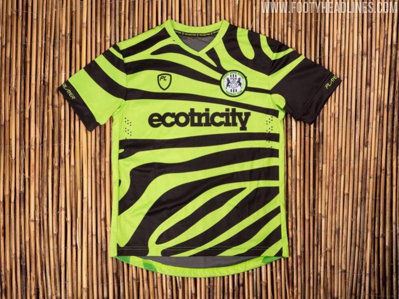 Made From 50% Bamboo: Forest Green Rovers 19-20 Home, Away & Third Kits ...