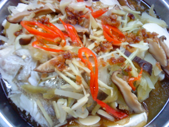 Cooking Pleasure: Steamed Garoupa