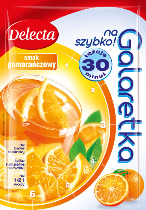 SMACZNE I WEGAŃSKIE: GALARETKA NA SZYBKO Delecta