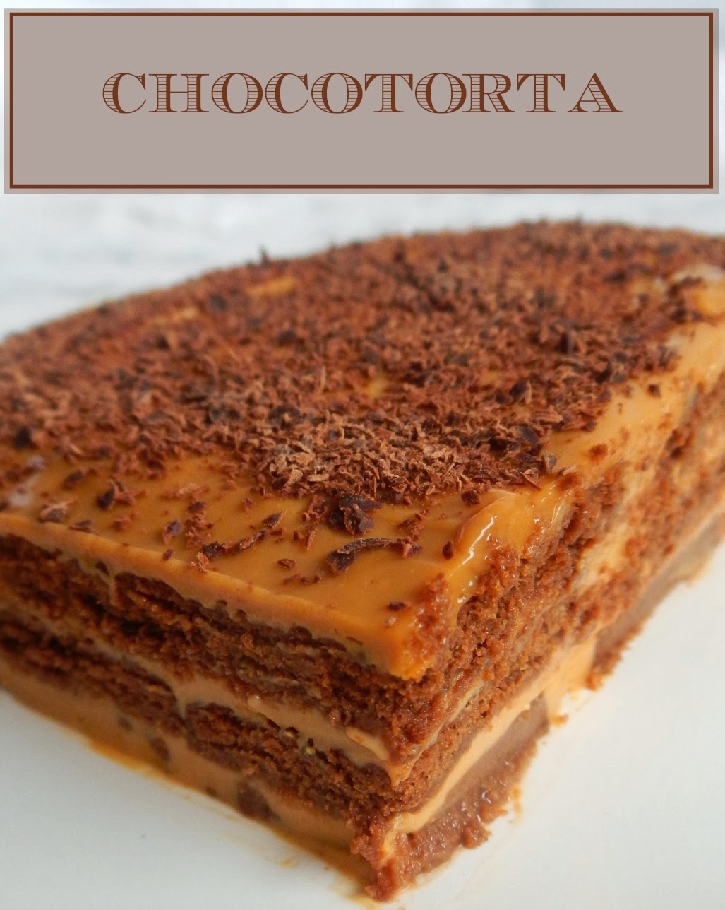Cocinando Los Domingos: CHOCOTORTA