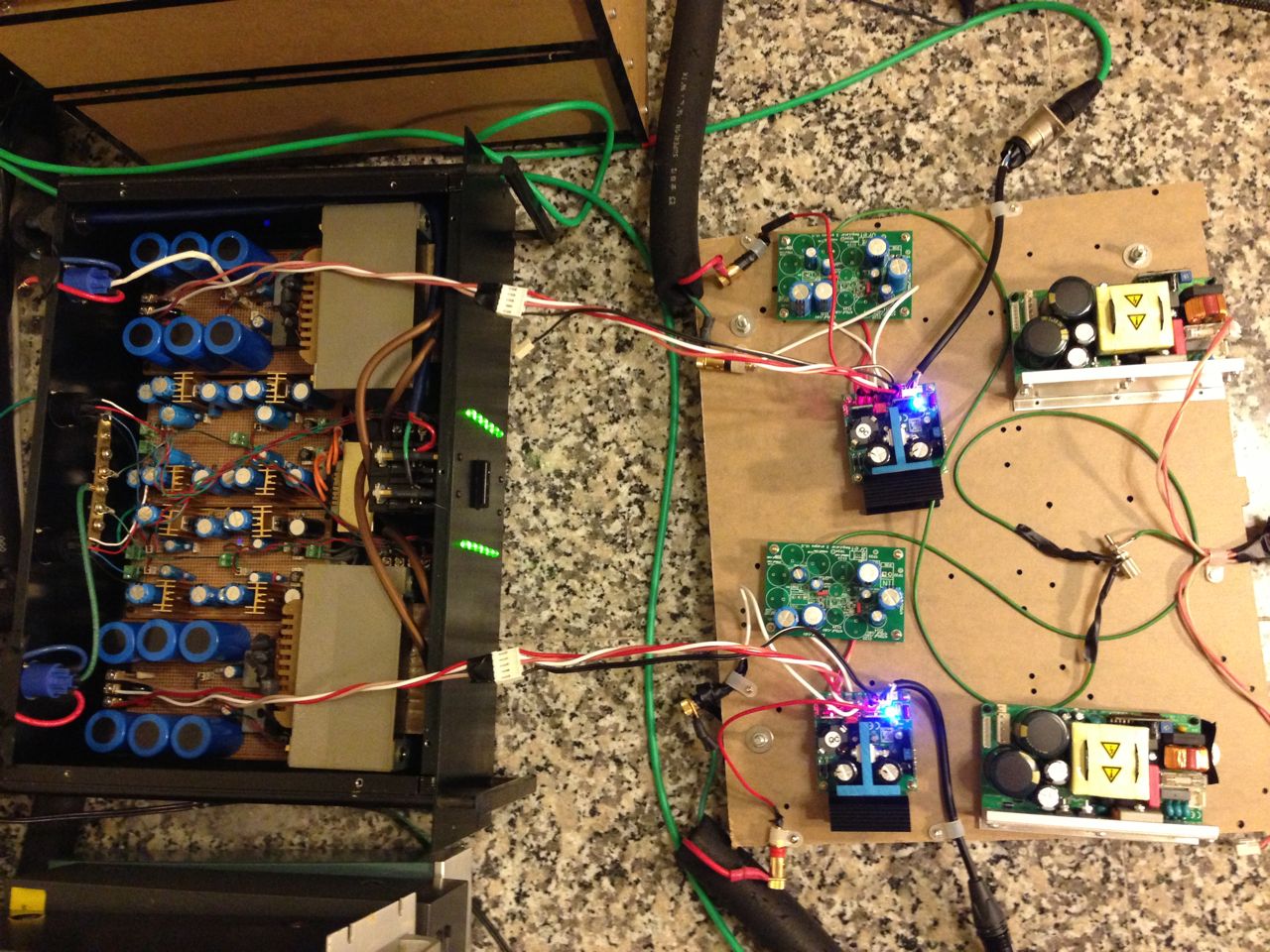 沈浸在音樂之中...貓窩工坊DRC: Project -- Amp180 -- Hypex UcD180 D類擴大機