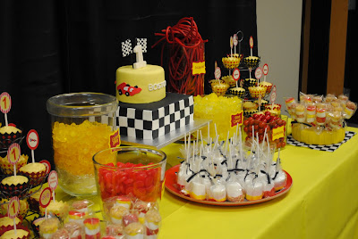 The Smith Family: Boston's 1st Birthday Party--VROOM!!!!