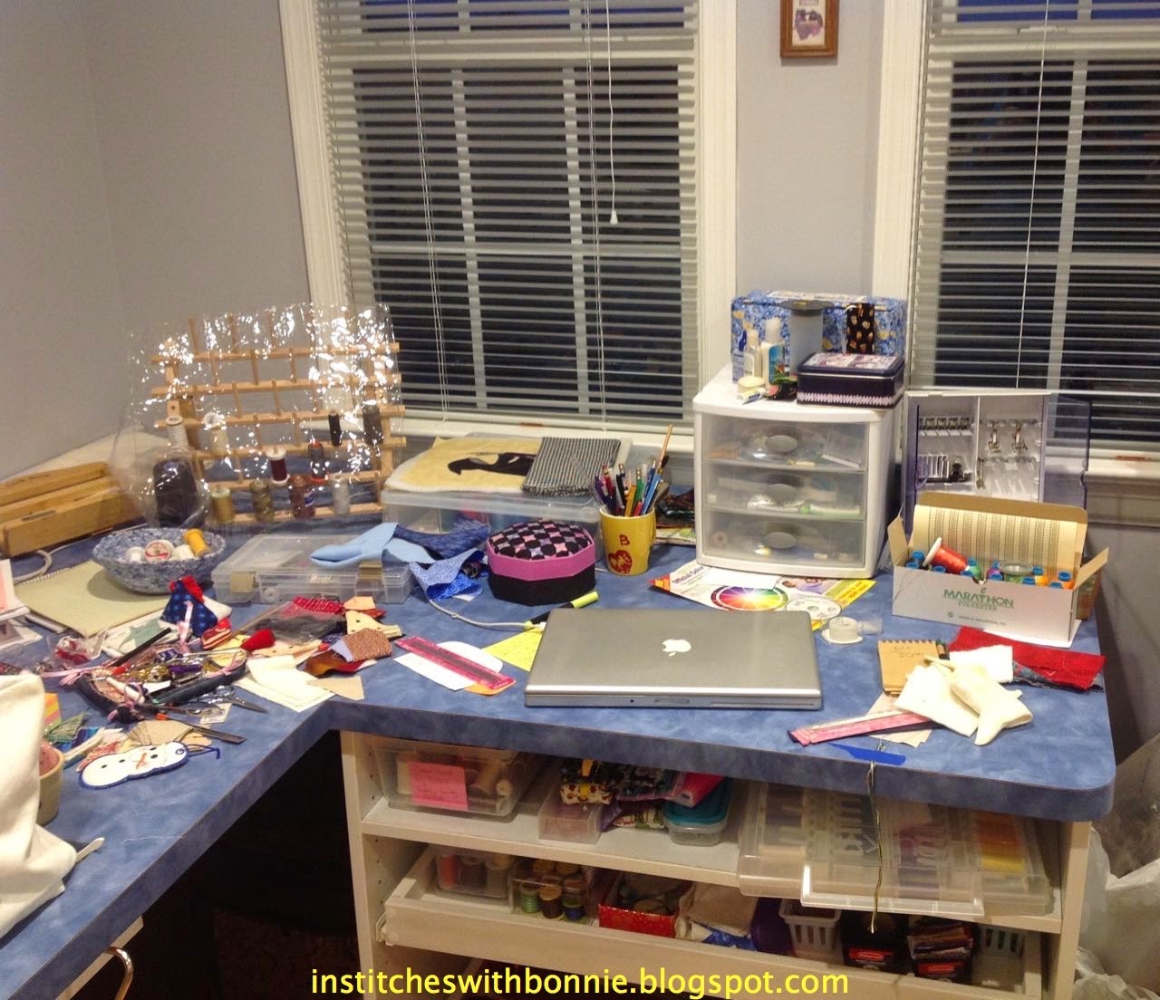 Institches with Bonnie: 15 Minute Studio Spiff Up #4