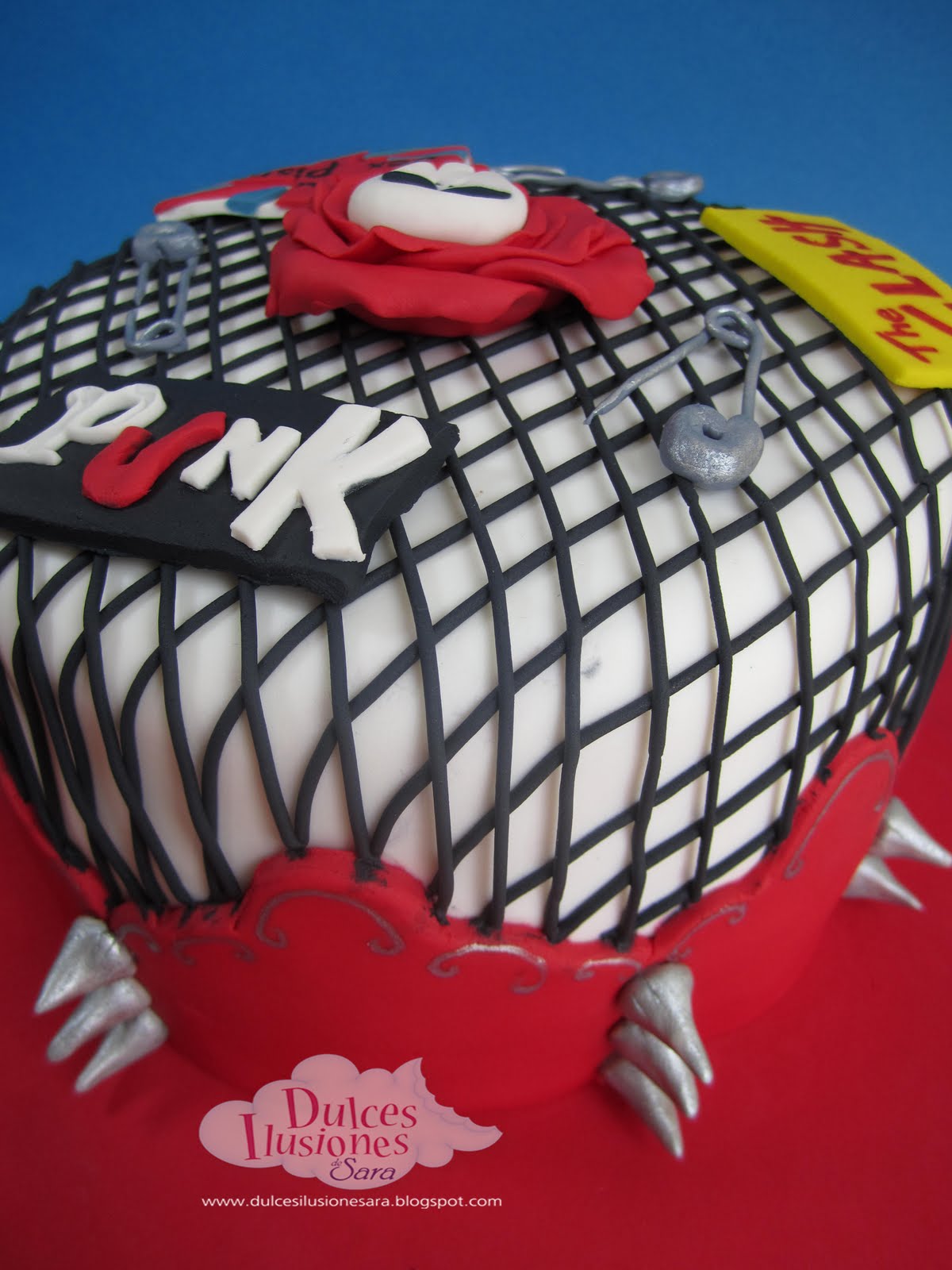 Atrapazucar: Tarta PUNK o Punk cake