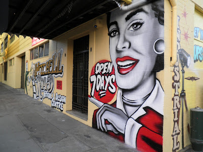 down to earth vintage & retro: "SET YOUR OWN TRENDS"--Graffiti Wall.