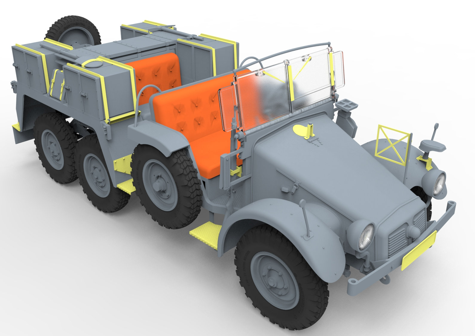 The Modelling News: Preview: Bronco's 35th scale Krupp Protze Kfz.69 L ...