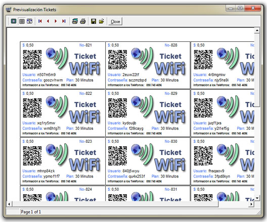Montoya Services: WiFi Ticket Creator Lite Configuraciones