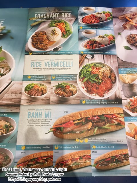 Pho Street, Vietnamese Street Delight @ Sunway Velocity Mall, Kuala ...