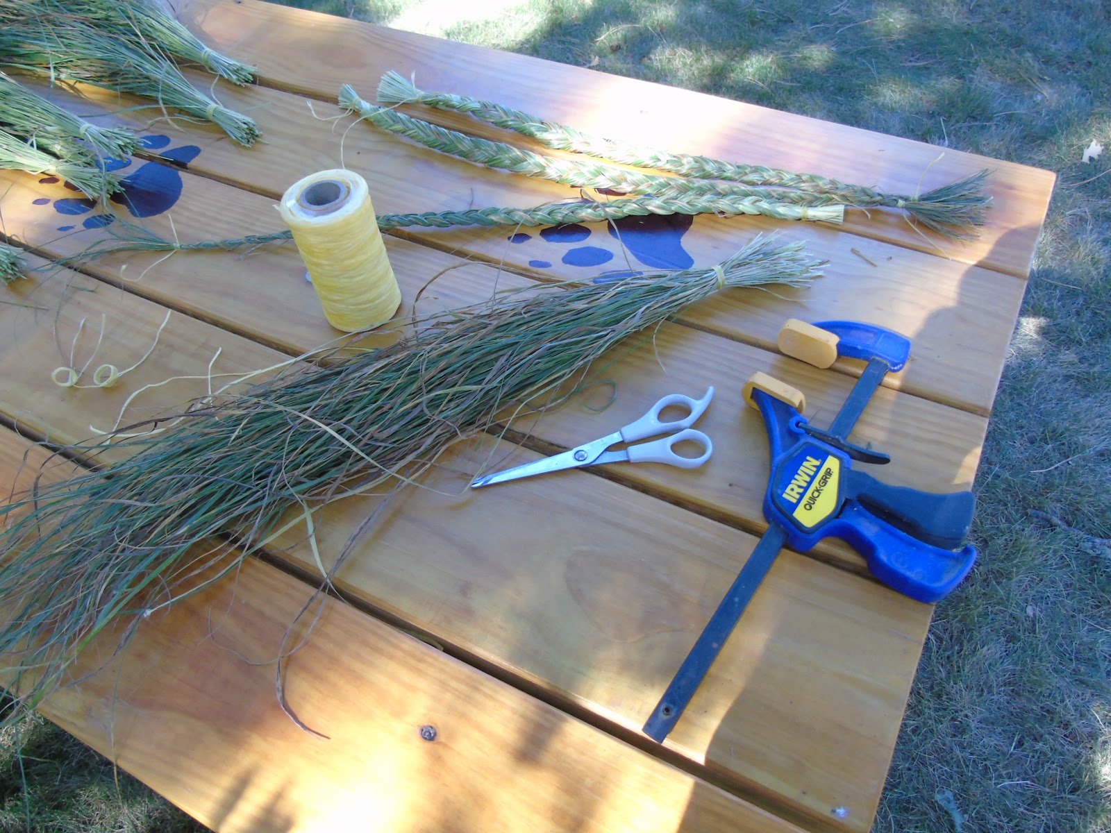 Bees, Birds, Berries, and Blooms!: 12 Sweetgrass braids...