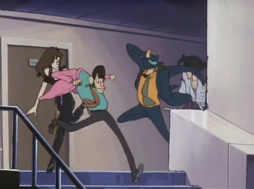 Aaron Long Cartoons - Blog: Pink Jacket Lupin 3