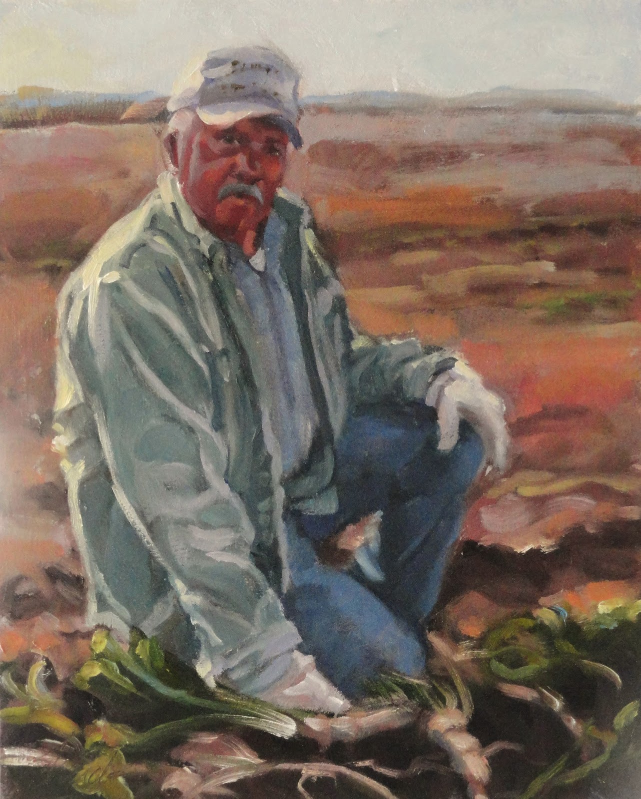 An Uncommon Beauty: "Jesse, Horseradish Farm Foreman" by Vicki Shuck