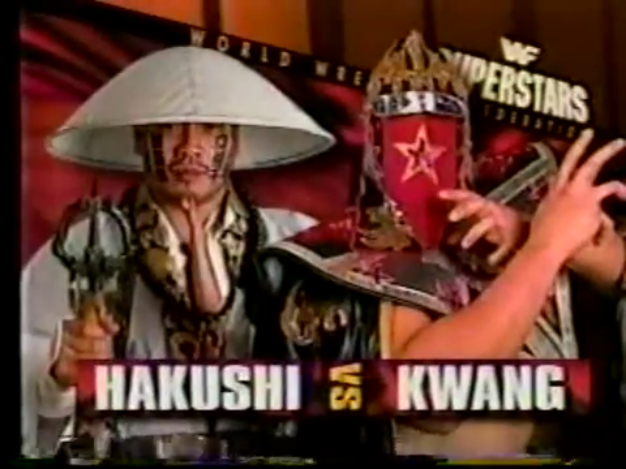 ProWresBlog: WWF Superstars 4/29/1995 - Hakushi vs Kwang