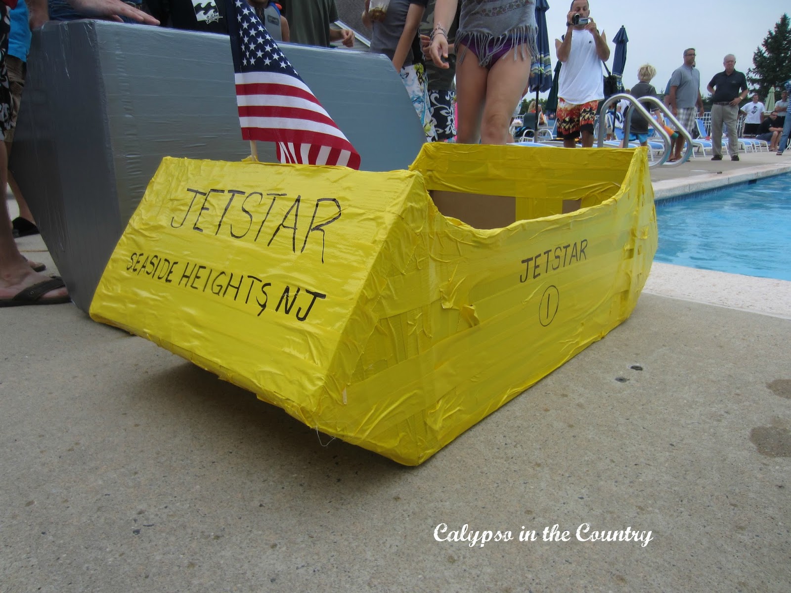 The Cardboard Boat Race - Calypso in the Country