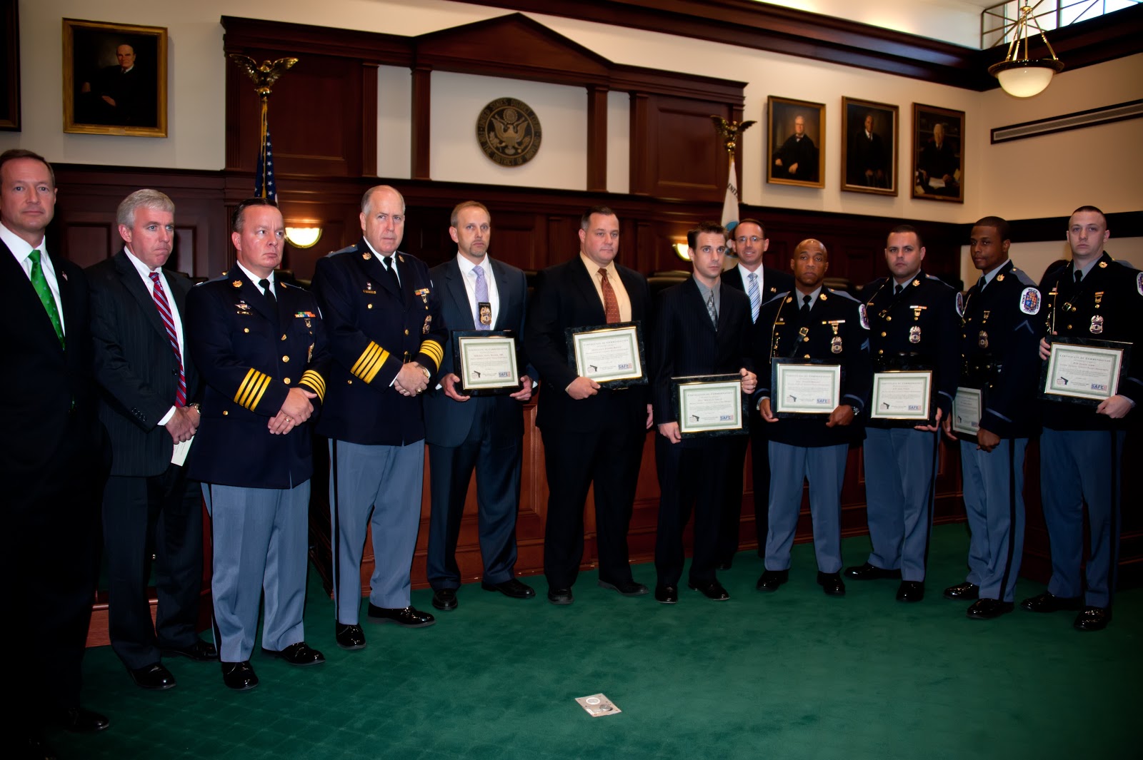 PGPD News: PGPD Officers Recognized For Work to Reduce Gun Violence