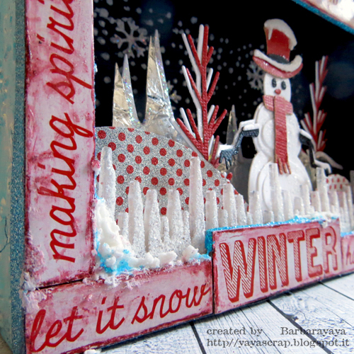 yaya scrap & more: SIMON MONDAY CHALLENGE ICY INSPIRATION