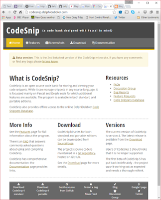 Redesigned CodeSnip's Micro-Site