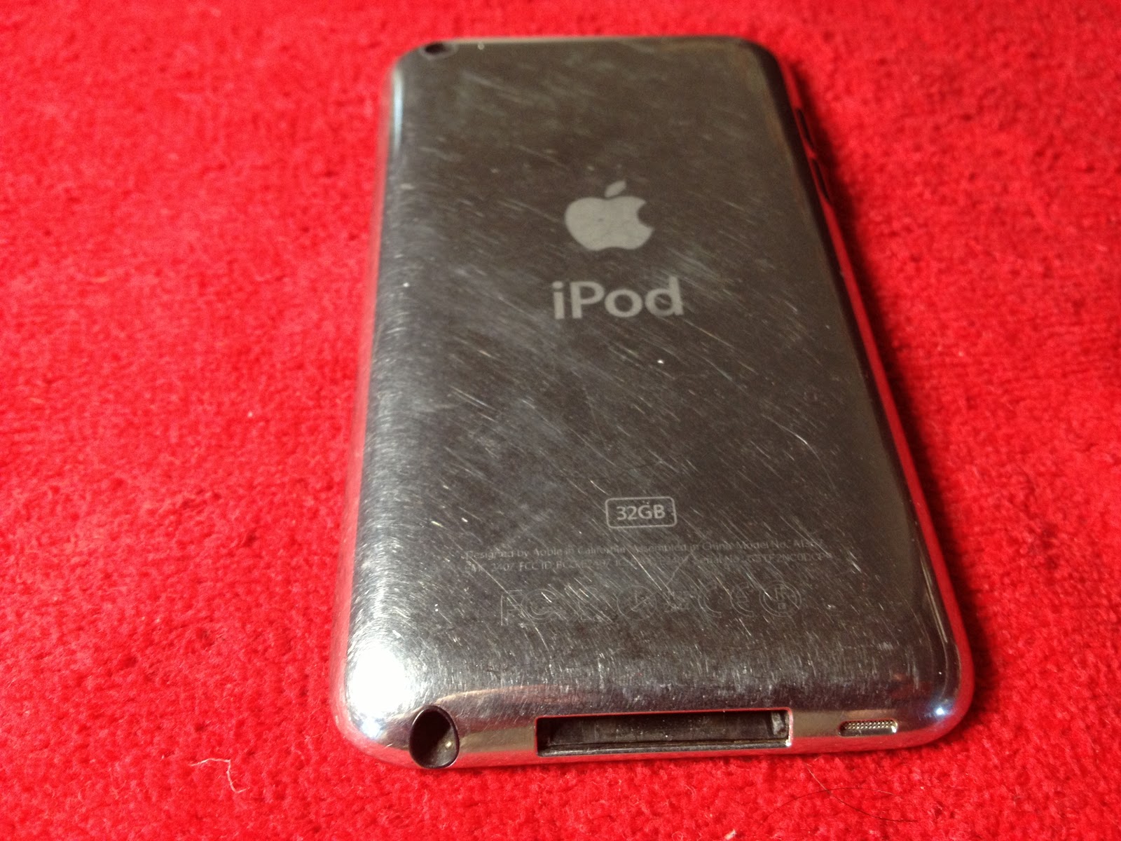 A Shoulder To Lean On: iPod Touch 4th Generation Serial Number C3TF2NC0DCP9