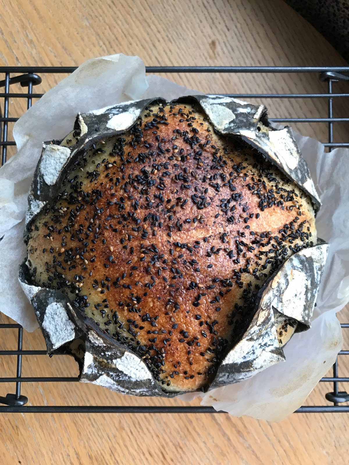 Pan en capas con masa madre - Mis recetas favoritas by Hilmar