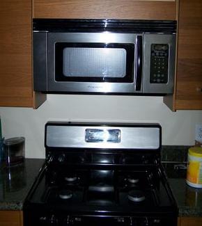 Handy Work Made Easy: Replacing Above Stove Microwave