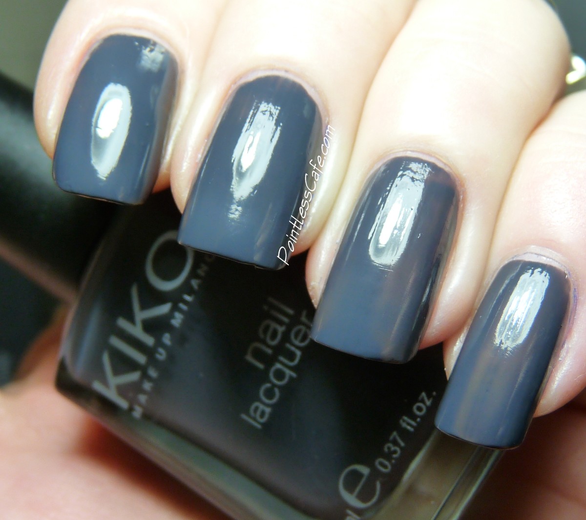Nail of the Day: Kiko 381 Purple Grey | Pointless Cafe