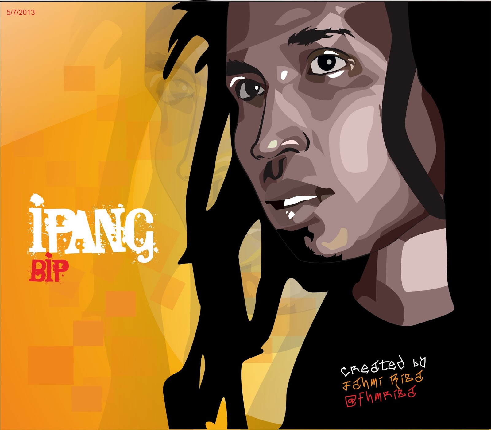 @fhmriza | My Life Story: Vector (Kartun) Ipang with CorelDraw