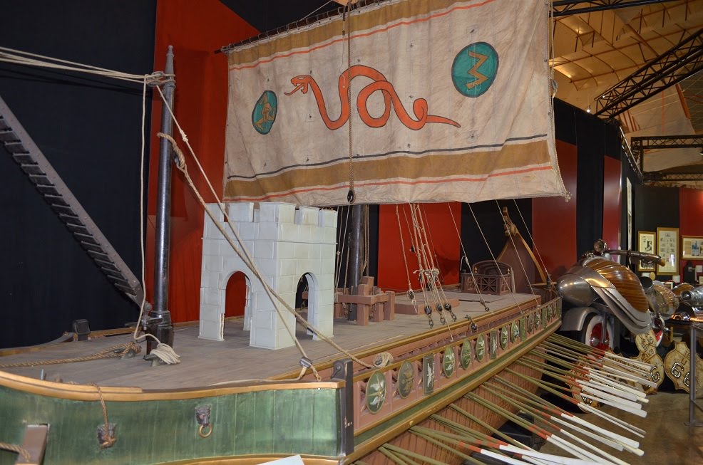 model ships in the cinema: Ben Hur 1959