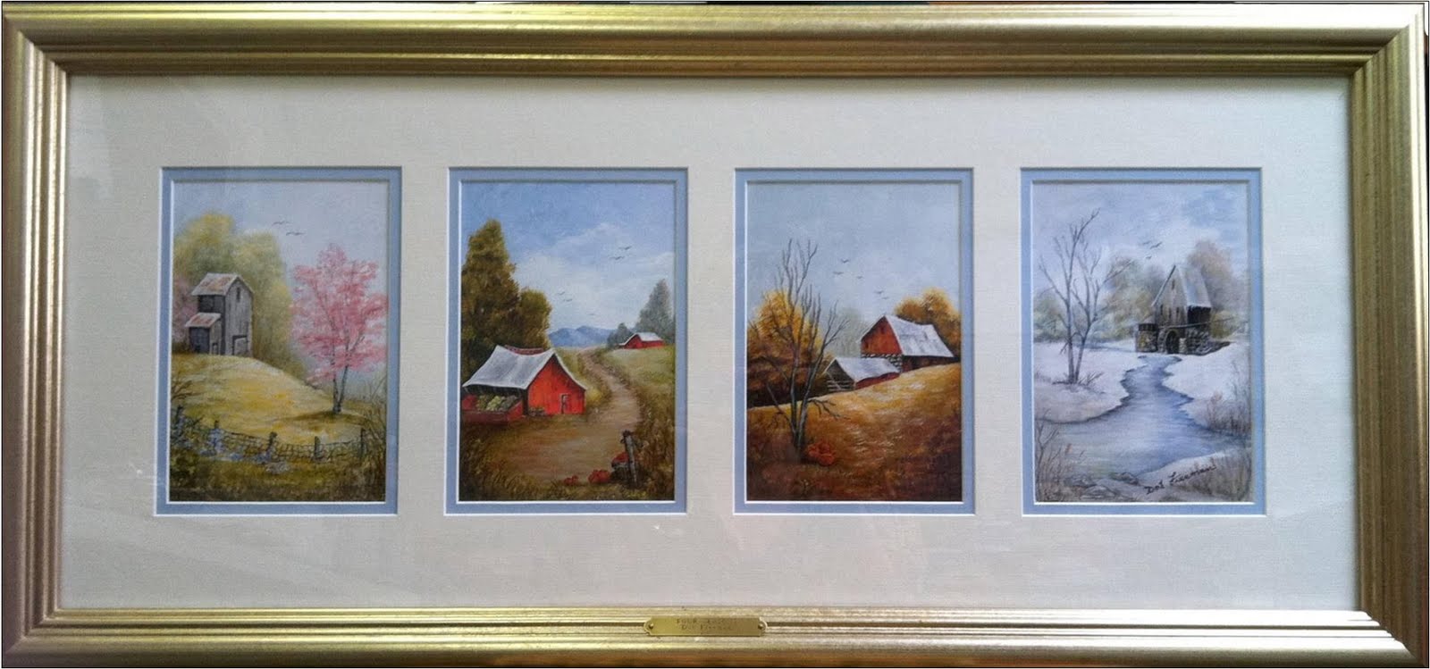 Dot Freeman Arts: The Four Seasons Painting