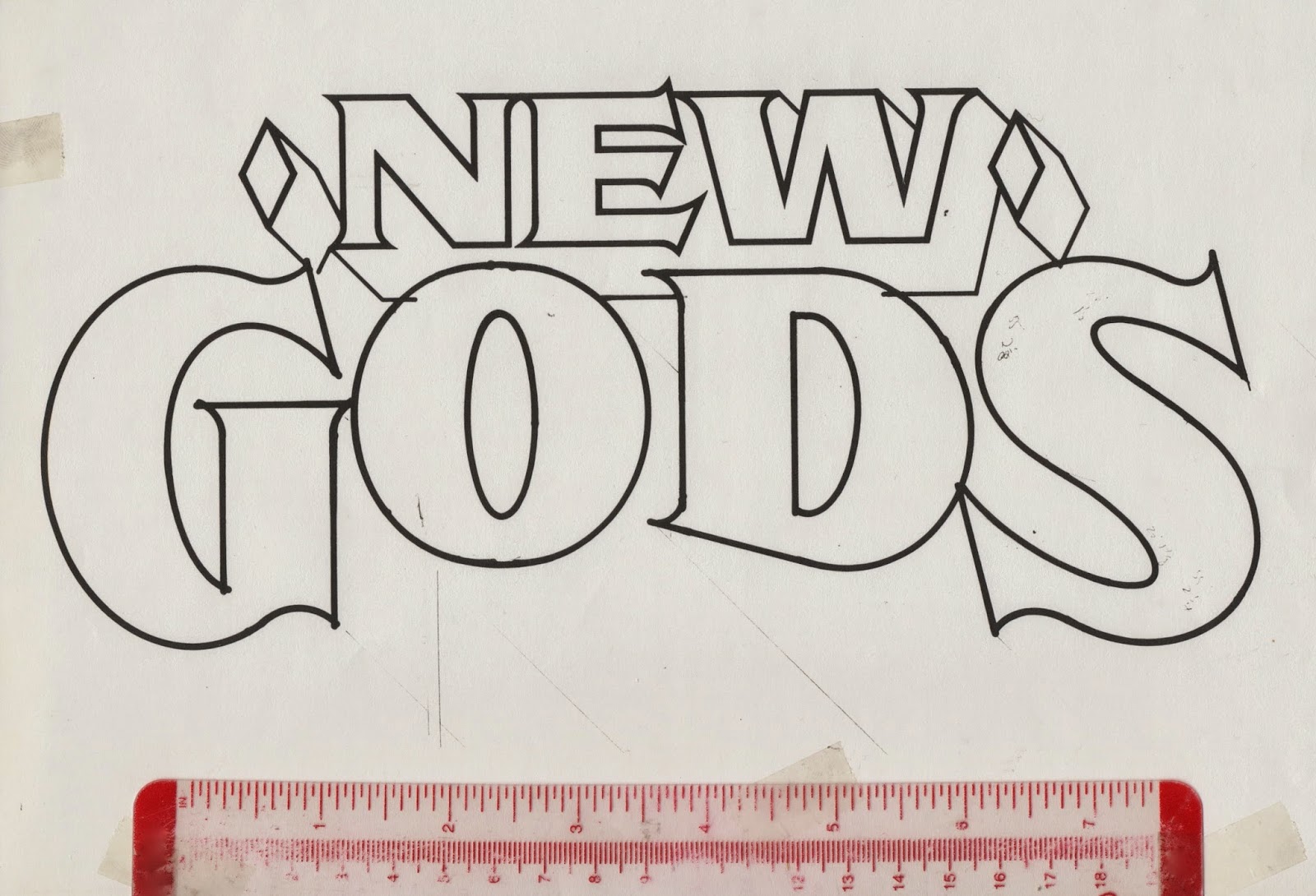 Tenth Letter of the Alphabet: Anatomy of a Logo: New Gods