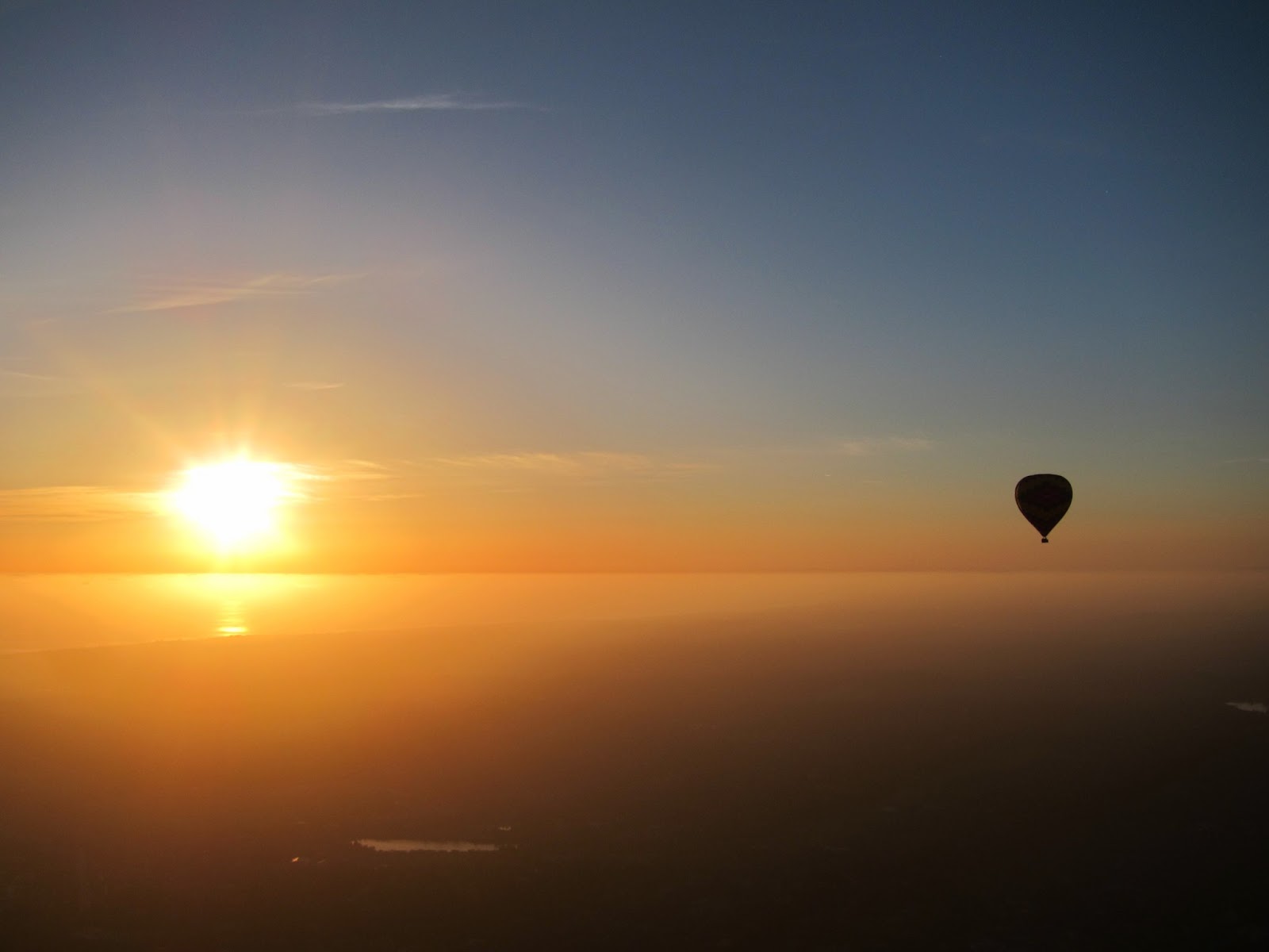 Sensory Overload: Sunset Hot Air Balloon Proposal (She said YES!)