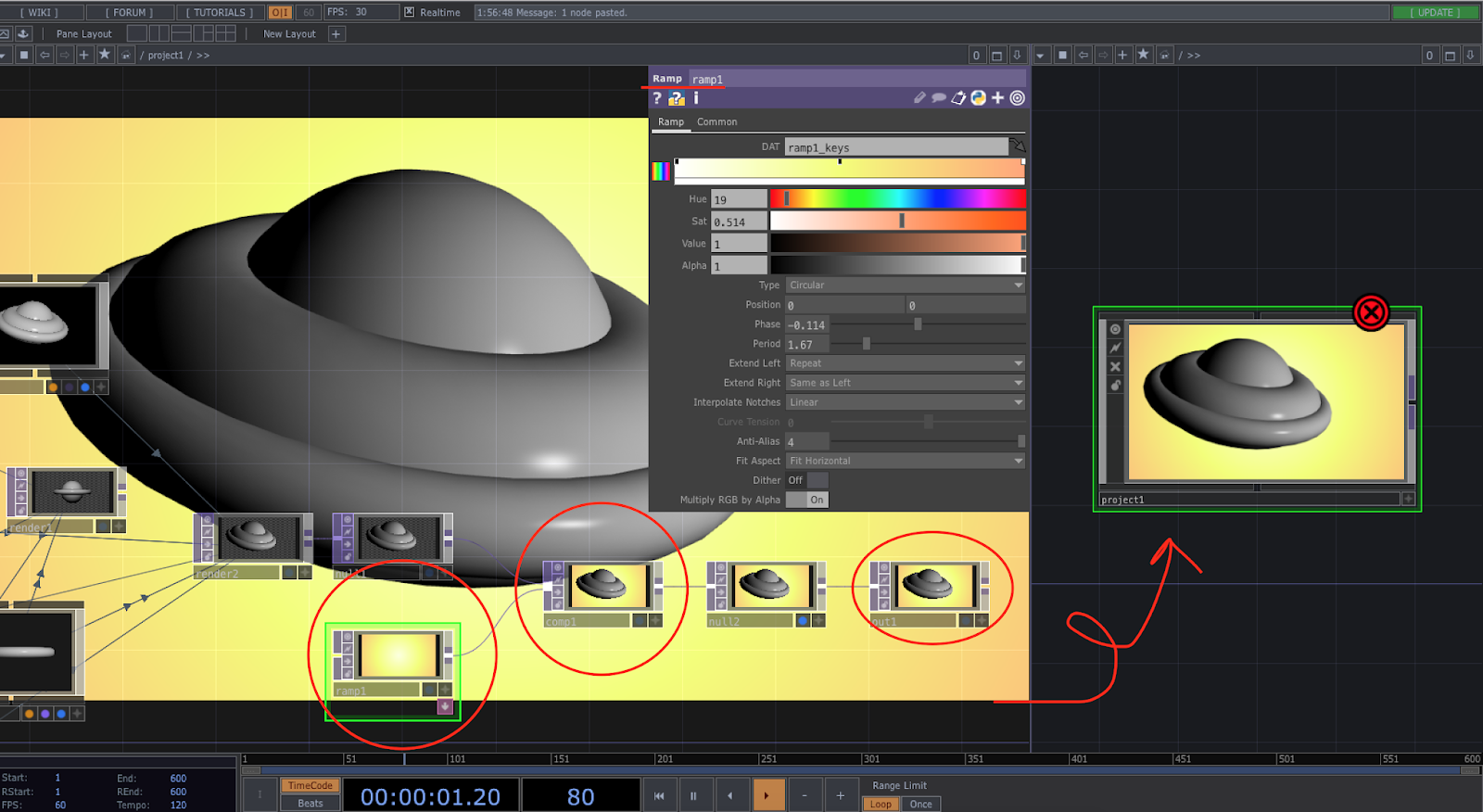 Touchdesignerで3Dプログラミング基礎 ~ 3DCGと 映像と INTERACTIVE