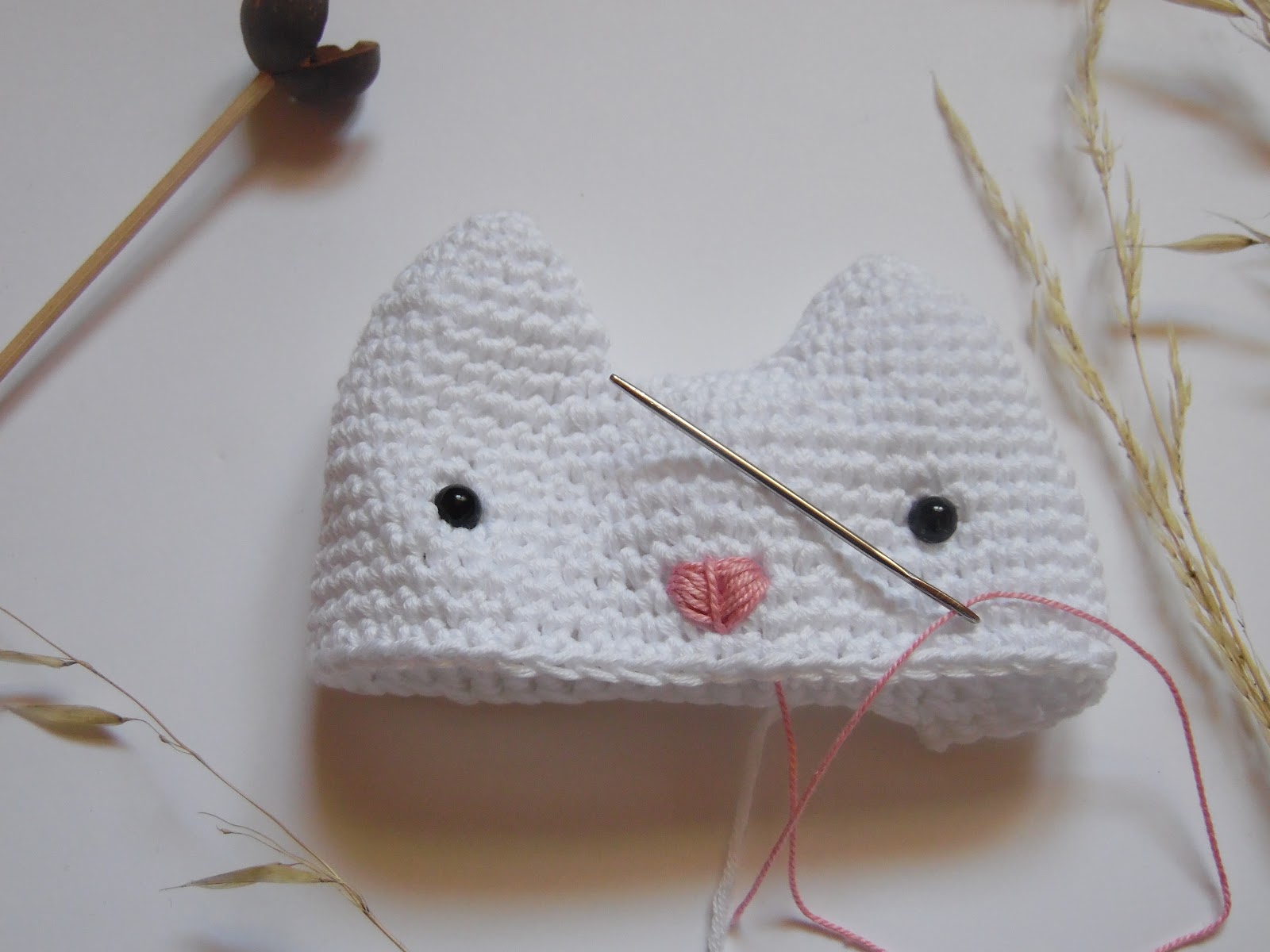 coton et gourmandises: Alphonso le petit chat au crochet : le tuto