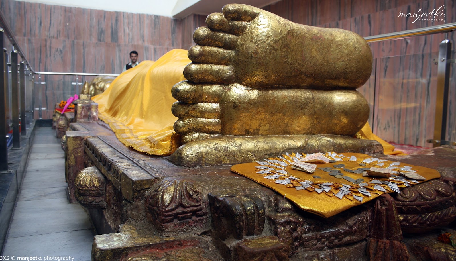 The Nirvana Statue of Buddha-Kushinagar, utter pradesh
