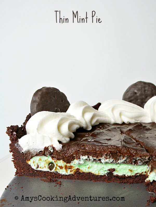Thin Mint Pie #PiDay