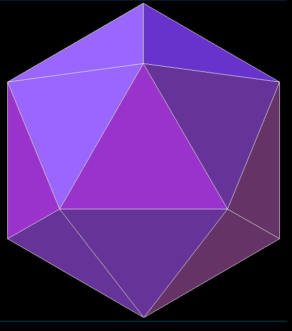 Icosaedro - Imagui