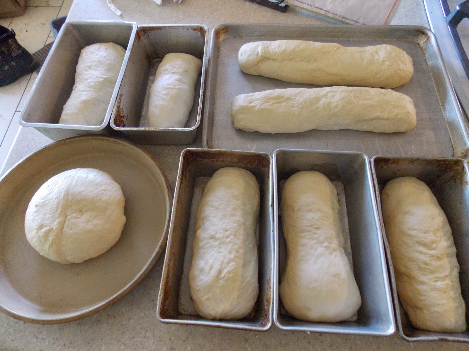 An Onion Exposed: Bread Baking Day!