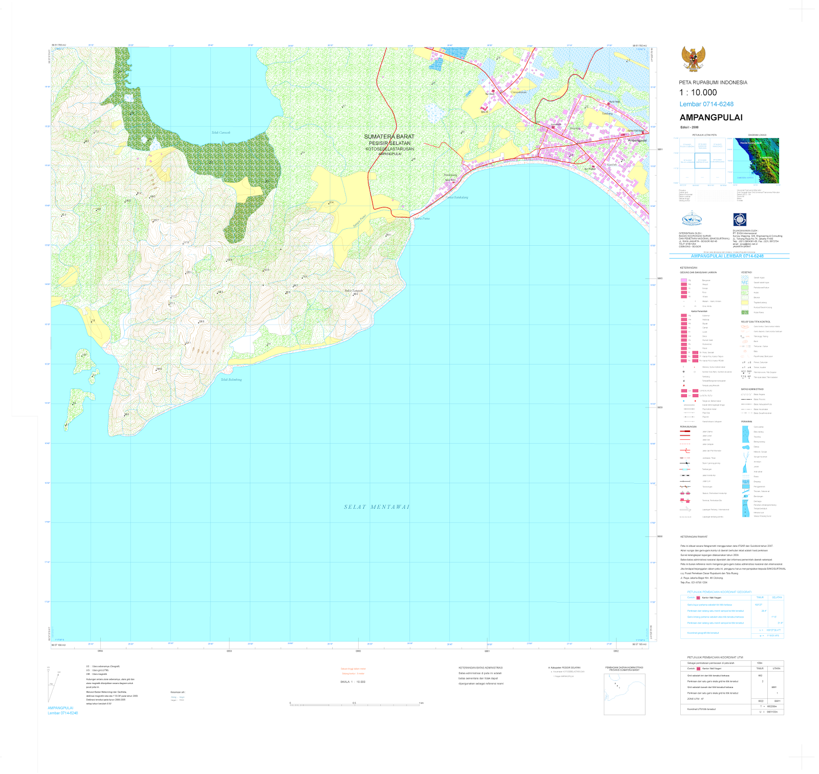 IPAMAS JAKARTA: Peta RBI [Topografi]