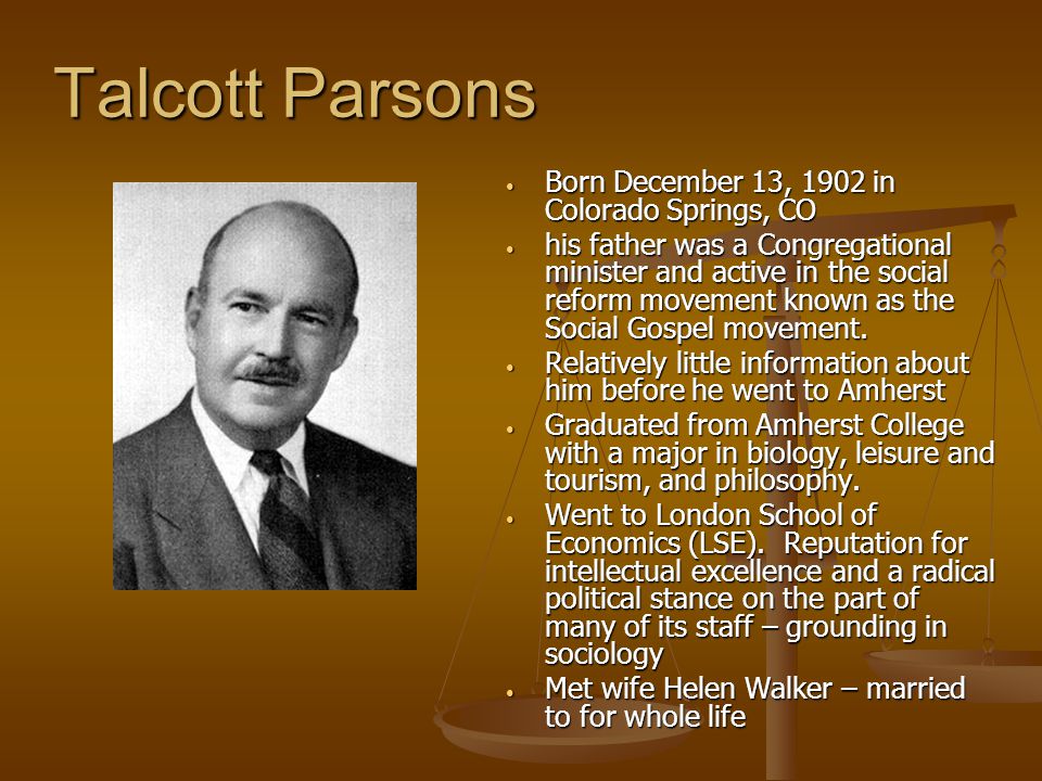 Teori Struktural Fungsional Talcot Parson - Sinau Sosiologi (Belajar ...