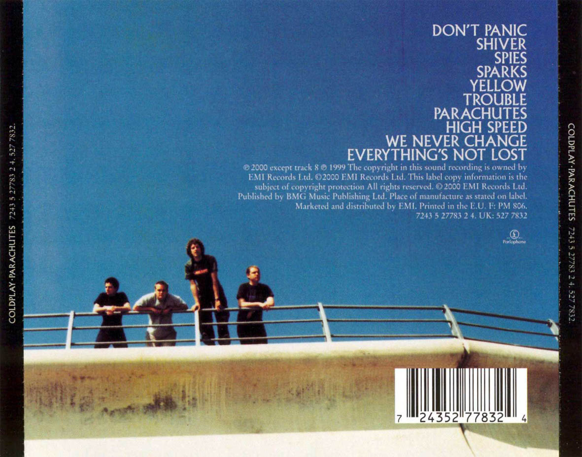 La venganza de Saturno: Parachutes (2000) - Coldplay