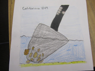 For the Love of Fourth Grade: Gold Rush Frame