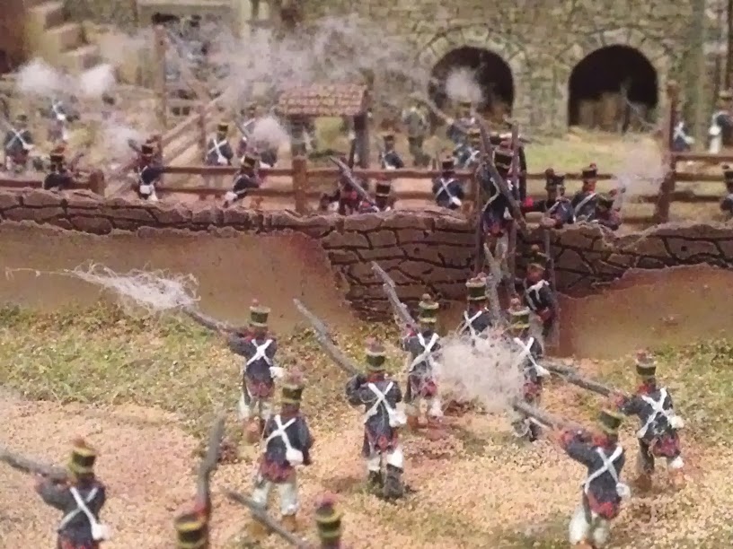 Tides of War: Paint Bench: 15mm Battle of the Alamo Diorama Revisted