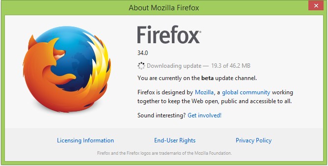 Cara Update Mozilla Firefox Manual | GARIS PENTING Cara Update Mozilla Firefox Manual | GARIS PENTING
