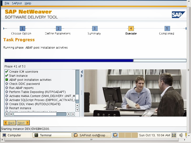 SAP Installation in Linux Step-by-step (Part 3)