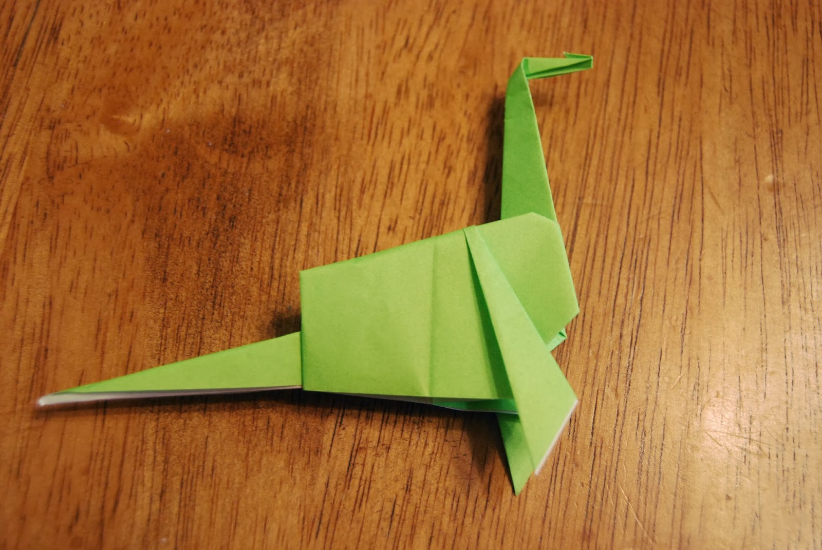 Origami Loch Ness Monster