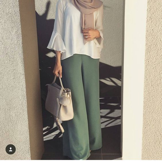20 Awesome Hijab Pants Outfits