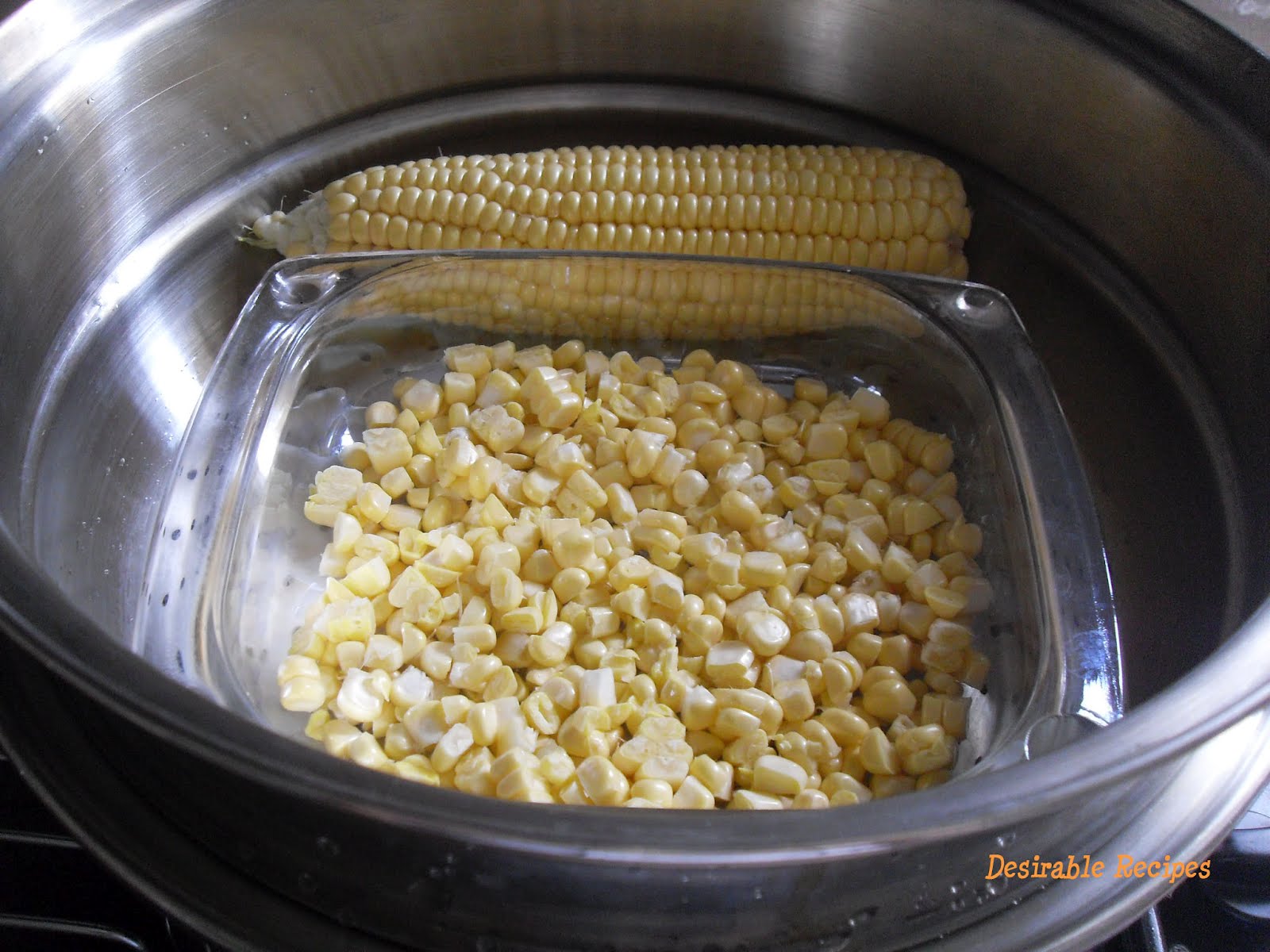 Steamed Sweet Corn